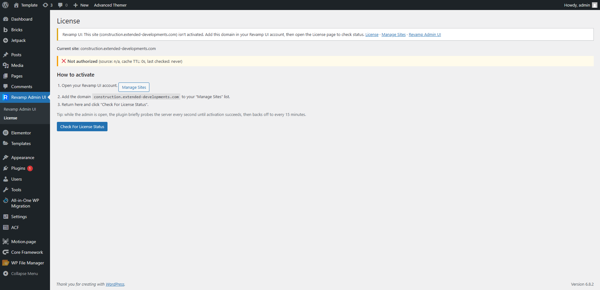 4. Licensing & Authorization - Revamp UI